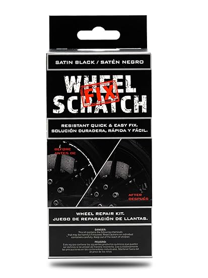 Amazon.com: Wheel Scratch Fix Quick And Easy Wheel Touch Up Kit Wheel ...