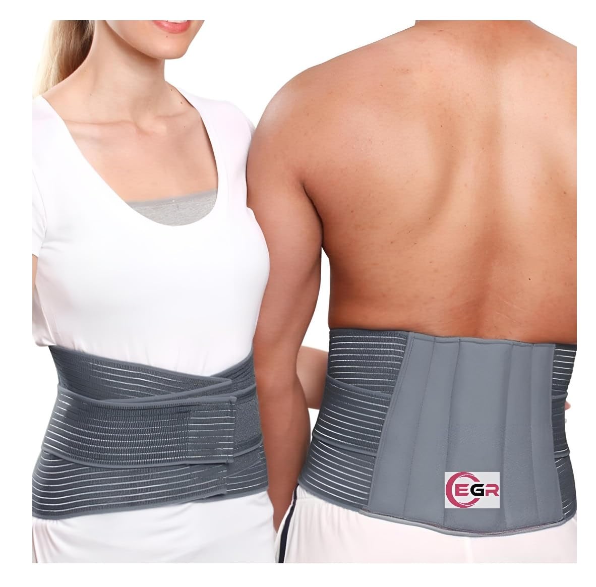 Buy EGR store Lumbar Sacral Belt With 5 Flexible Splints For Lower Back ...