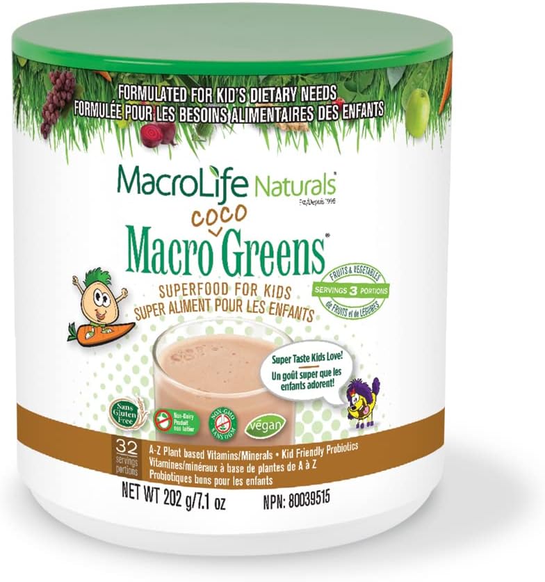 Amazon.com: MacroLife Naturals MacroCoco Greens Chocolate Superfood ...