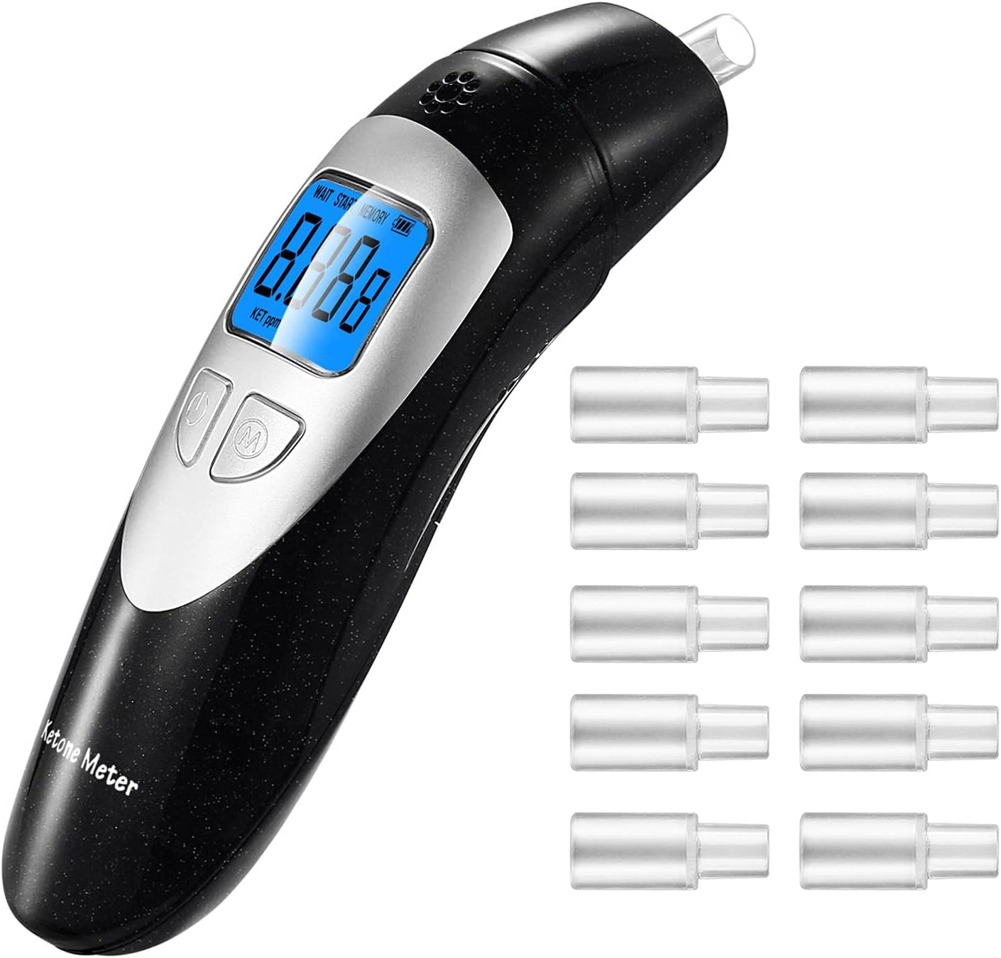 Amazon.com: Ketone Meter Breath, Portable Digital Ketone Breath ...