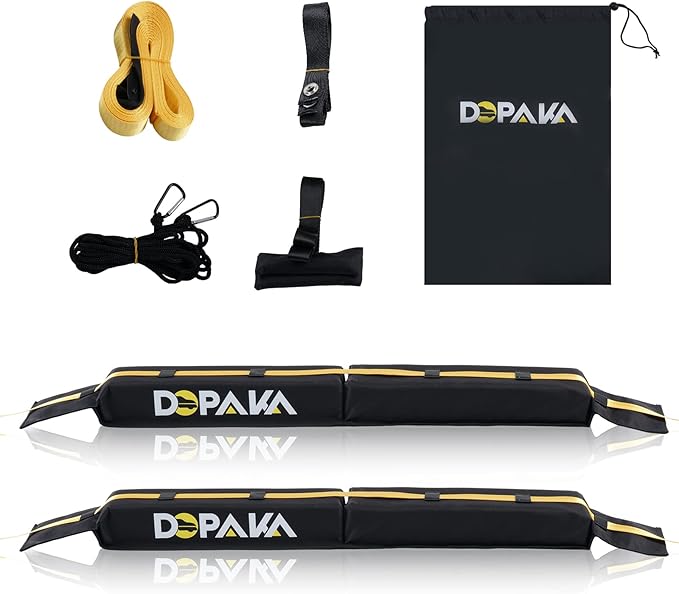 Kayak Roof Rack,Soft Roof Rack Pads,Universal Car Roof Racks for ...
