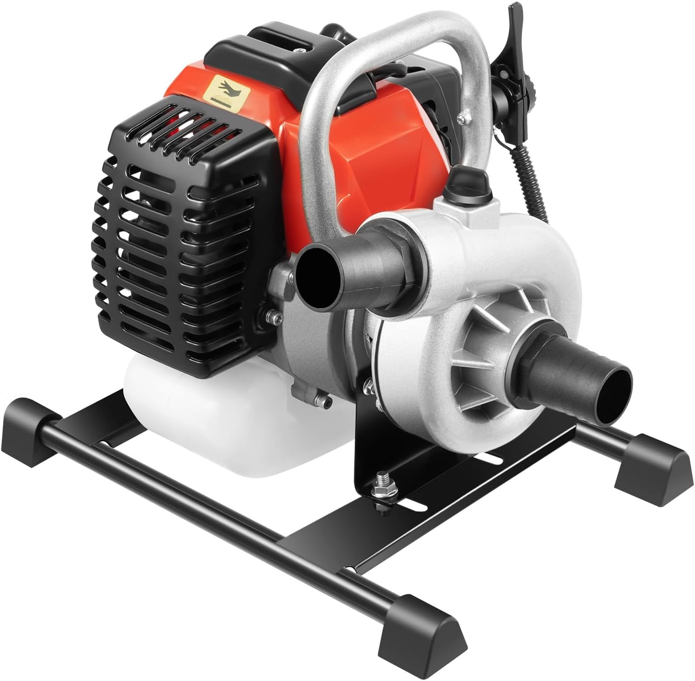Amazon.com : Gas Water Pump 1.5 Inch 2 Stroke, 52cc Gas Powered High ...