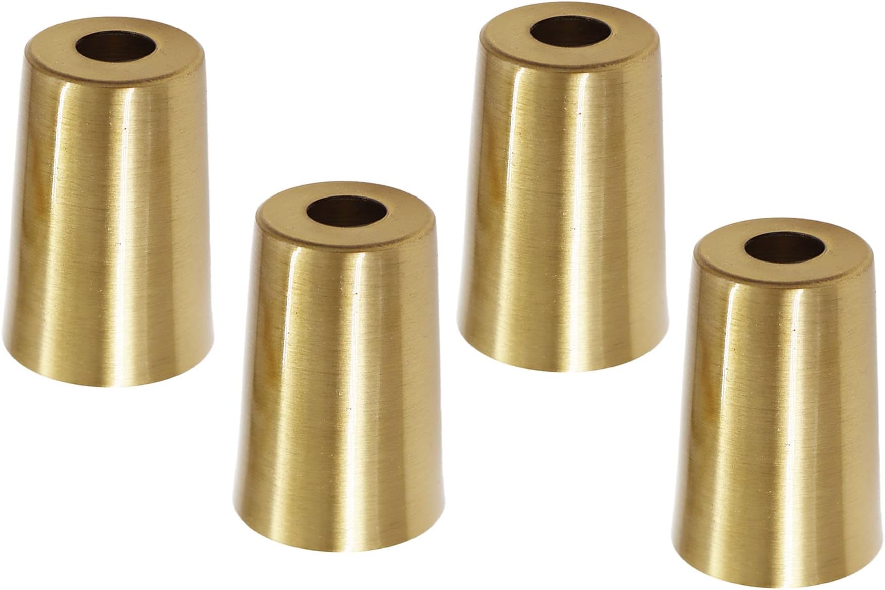 4PCS Metal Chair Leg Cap, TTZEZE Furniture Leg Bottom Covers Chair Feet ...