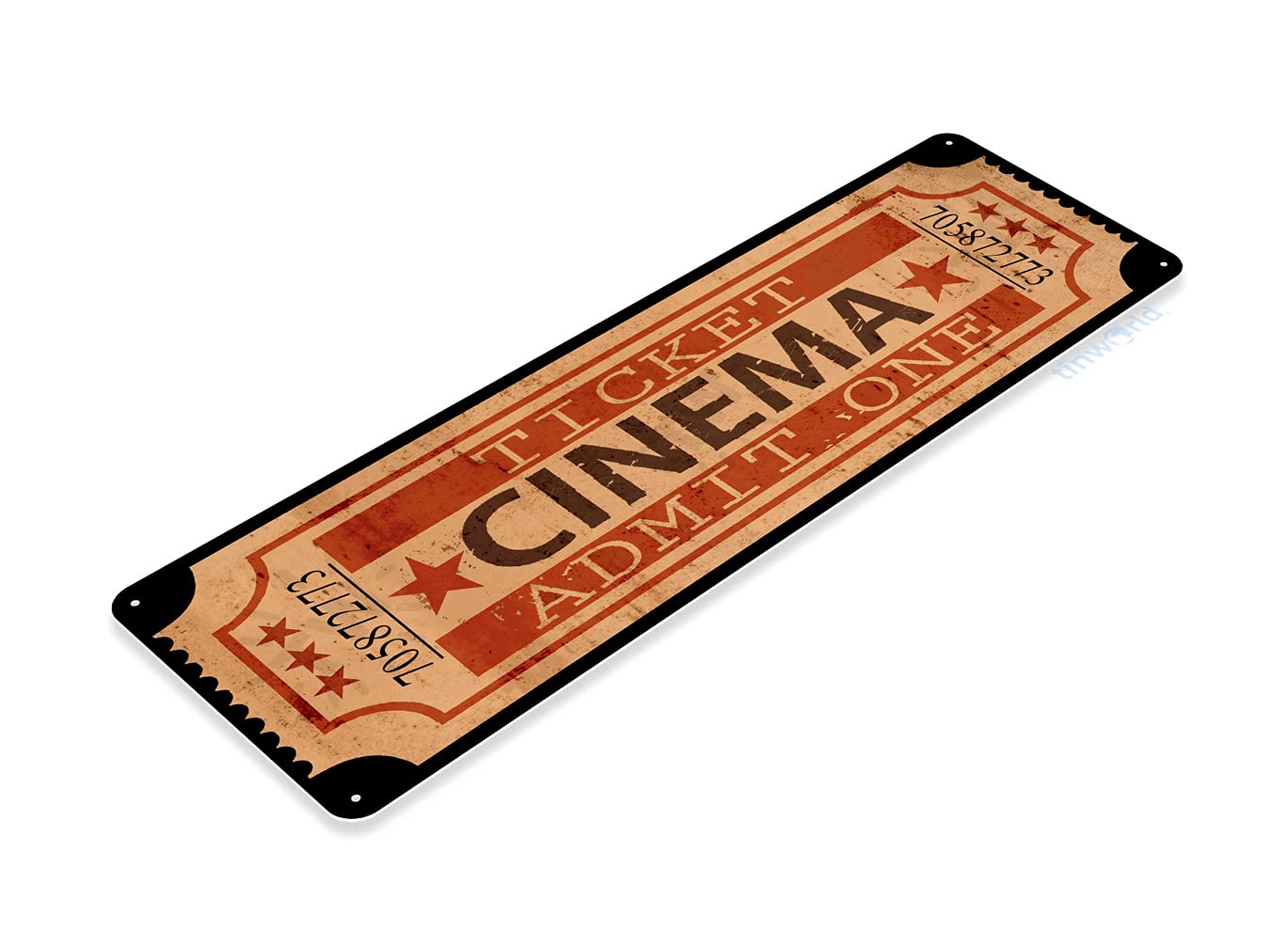 Admit One Movie Ticket