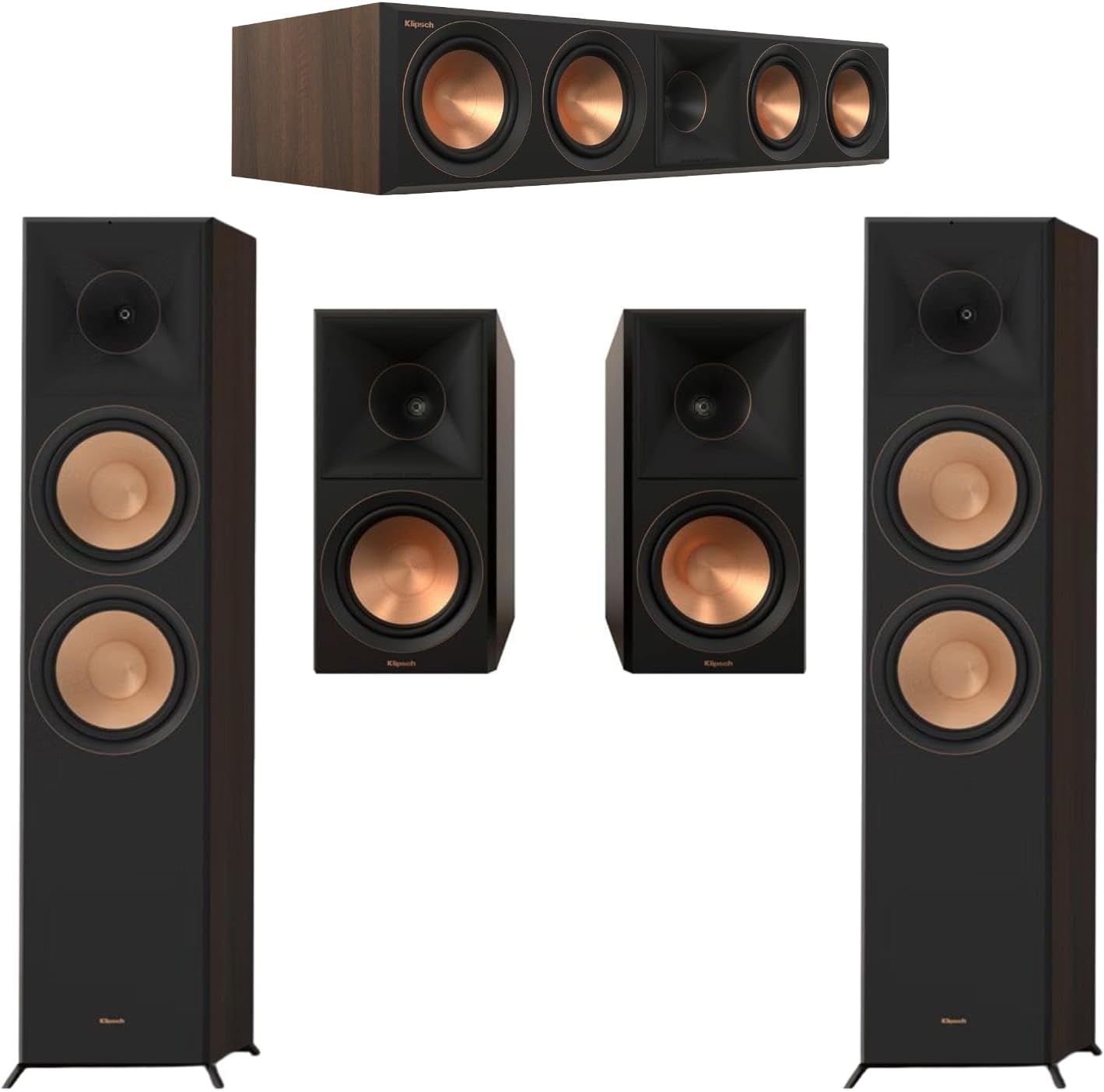 Amazon.com: Klipsch Reference Premiere RP-8060FA II 6.5" 600W 2-Way ...