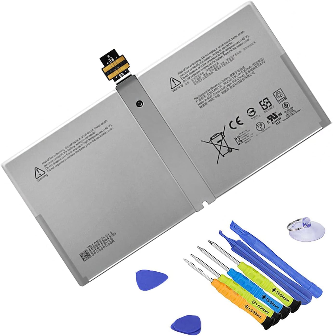 Amazon.com: BOWEIRUI Replacement Laptop Battery for Microsoft Surface ...