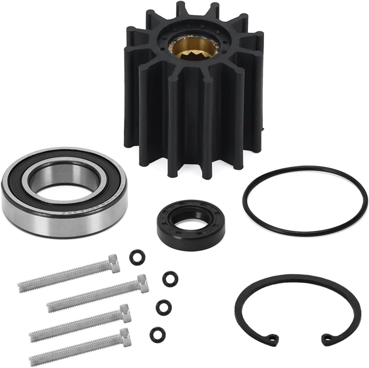 Impeller Seal Water Pump Repair Kit Sea Water Pump Rebuild Kit 21212799 ...