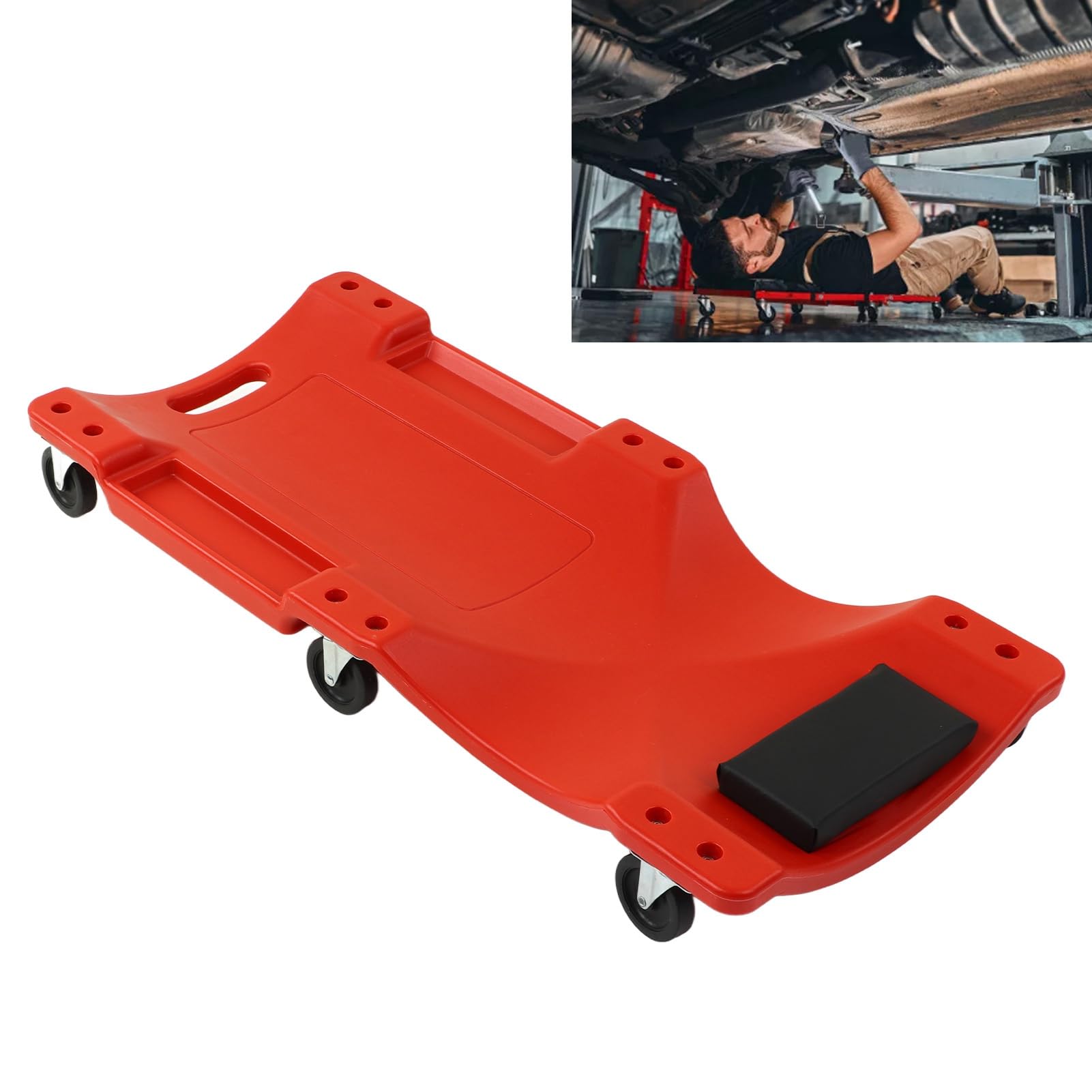 Motor Guy Creeper Board Mechanic Creeper Board With LED Light - 200kg ...