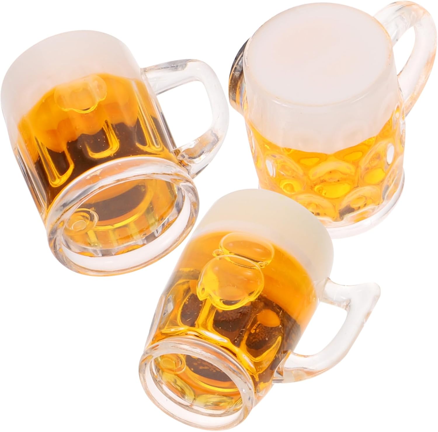 Amazon.com: VICASKY 3pcs Simulation Beer Tiny Beer Cup Beer Cup Cake ...