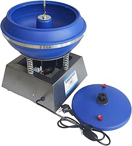 Amazon.co.jp: Polisher Vibration Polishing Machine 12 Inch Jewelry Jade ...