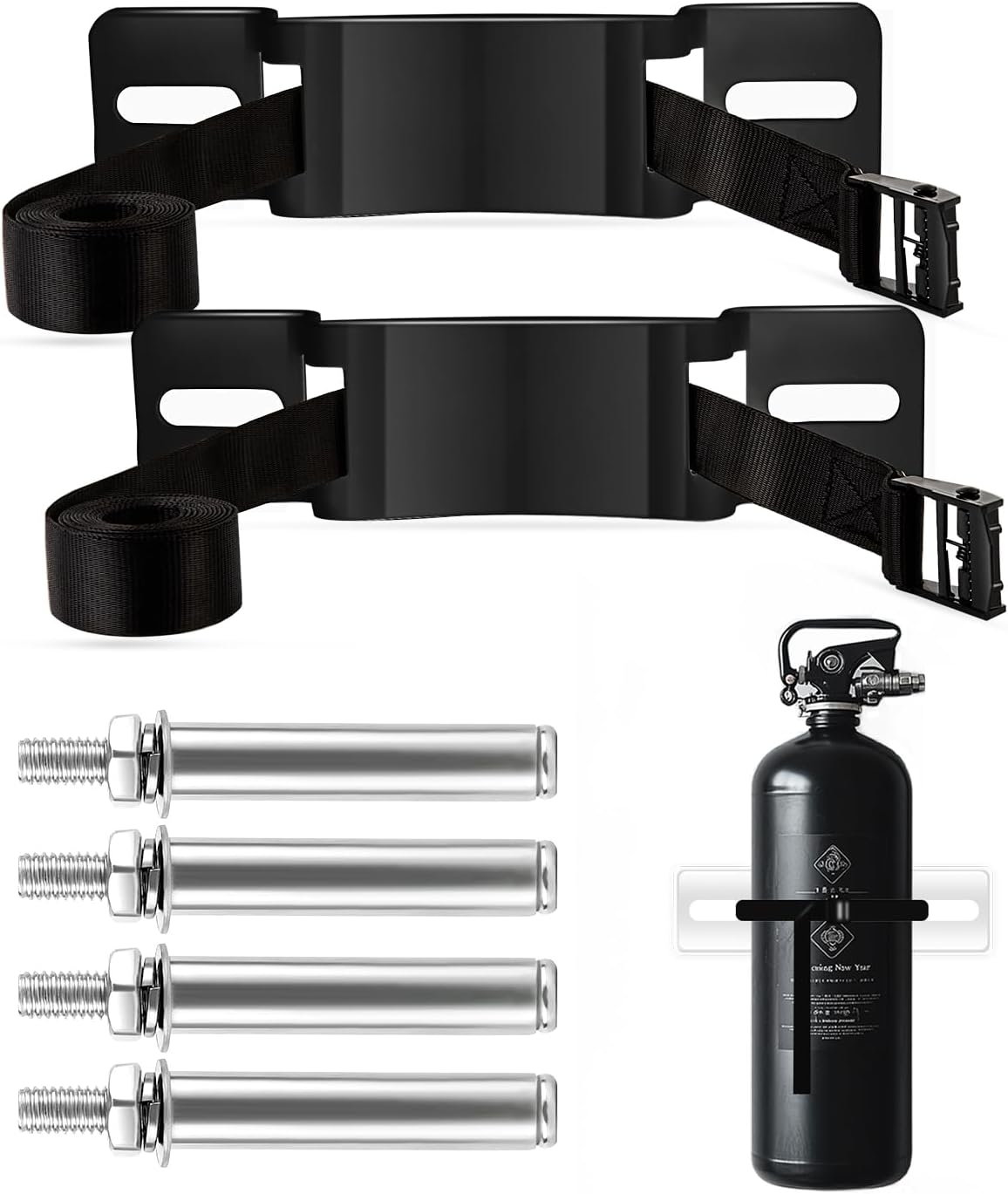 Amazon.com: Zhichen star 2PCS Propane Tank Holder，Propane Tank Mount ...