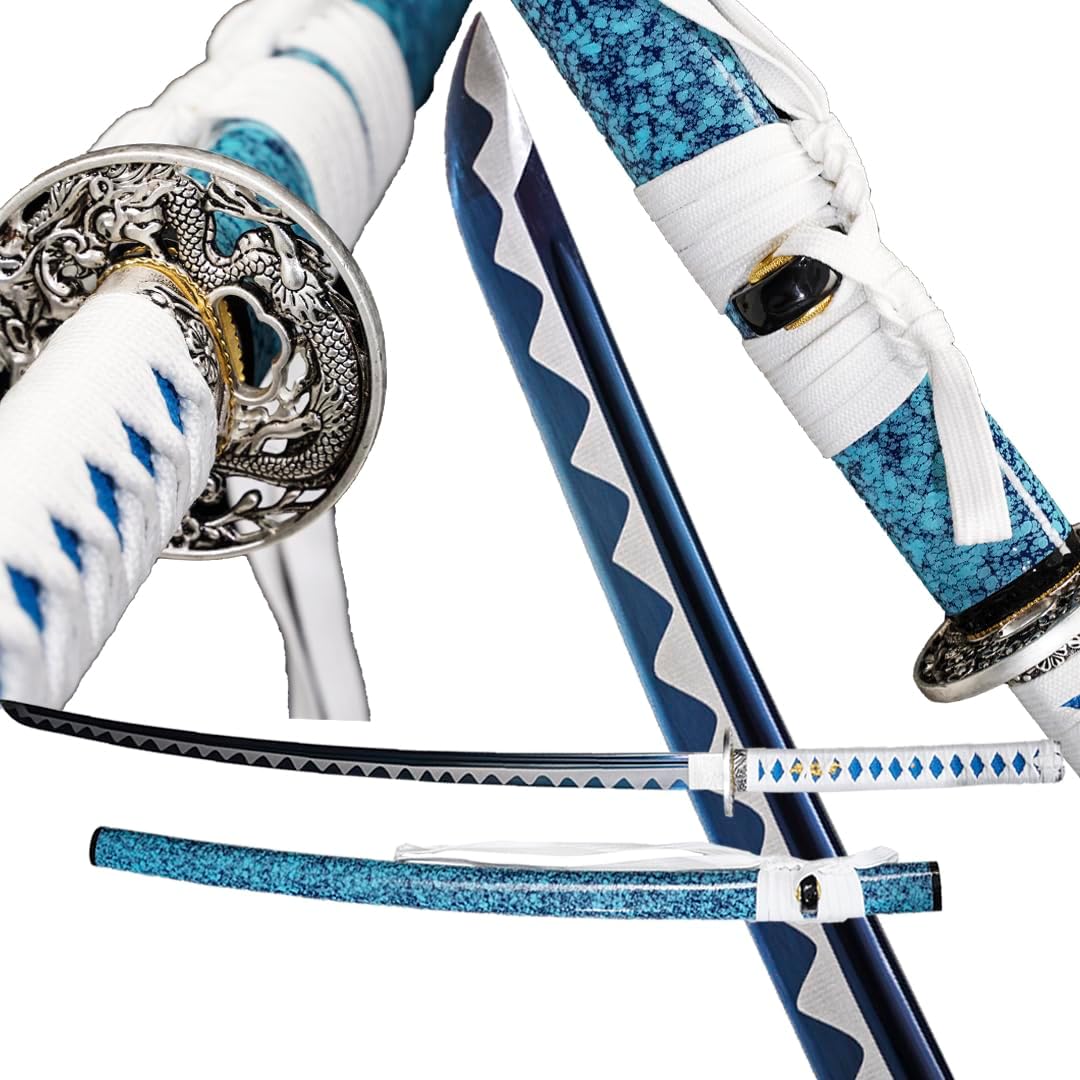 Amazon.com : swoid/Samurai Sword - Traditional Hardening Process ...