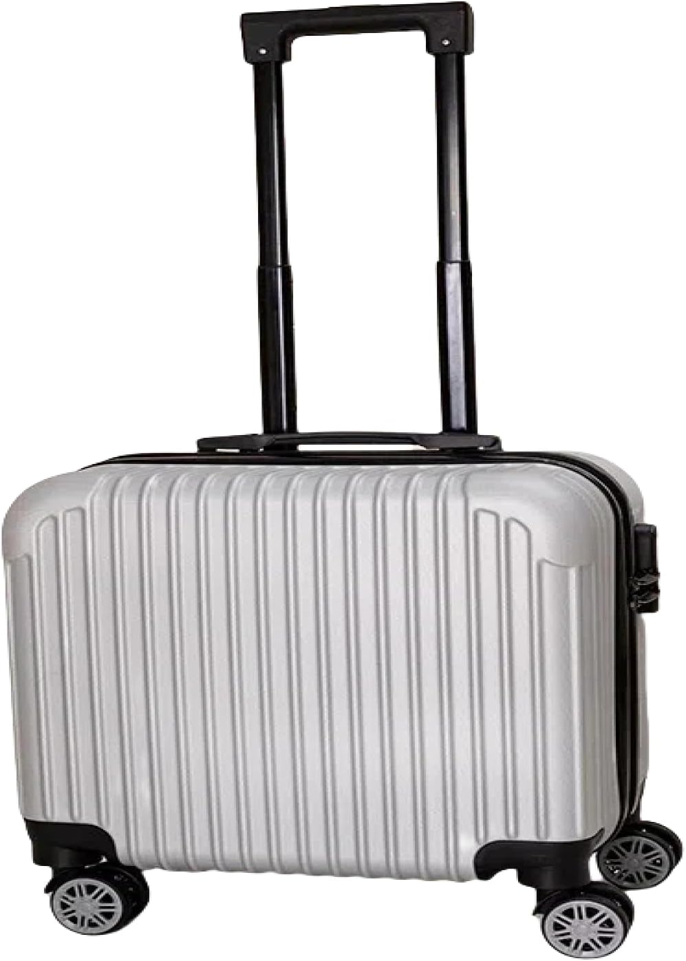Amazon.com: HYAOYMEND 18-inch Trolley Suitcase, Women's Small Suitcase ...