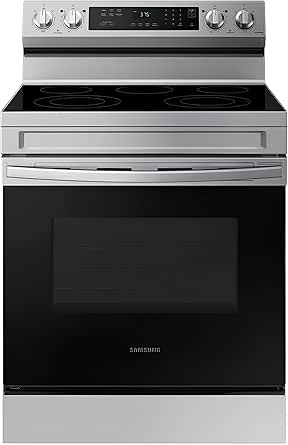 Amazon.com: Samsung NE63A6311SS 30″ 6.3 cu ft Freestanding Electric ...