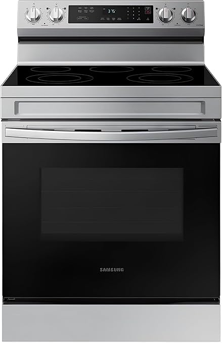 Amazon.com: Samsung NE63A6311SS 30″ 6.3 cu ft Freestanding Electric ...
