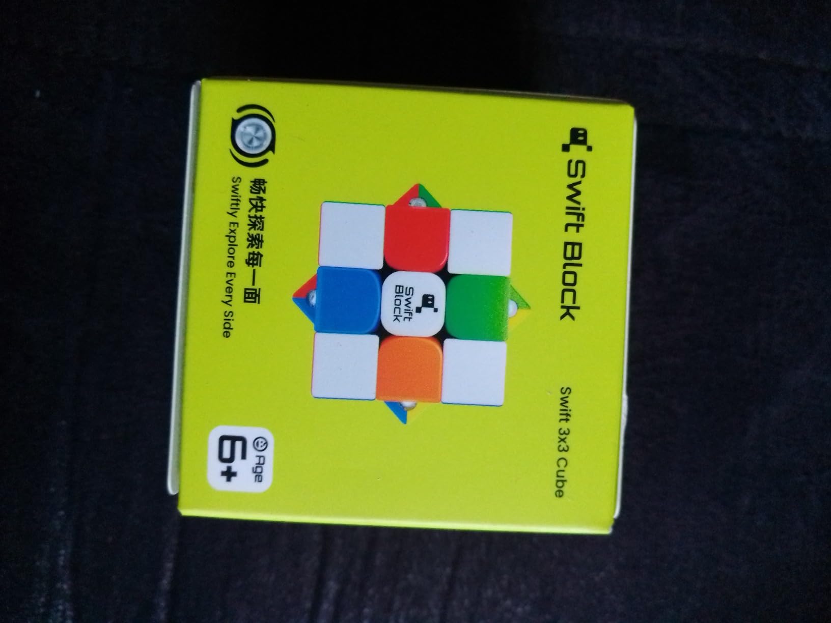 Cubo Mágico Gan 3x3 Swift Block Magnético : Amazon.com.br: Brinquedos e Jogos