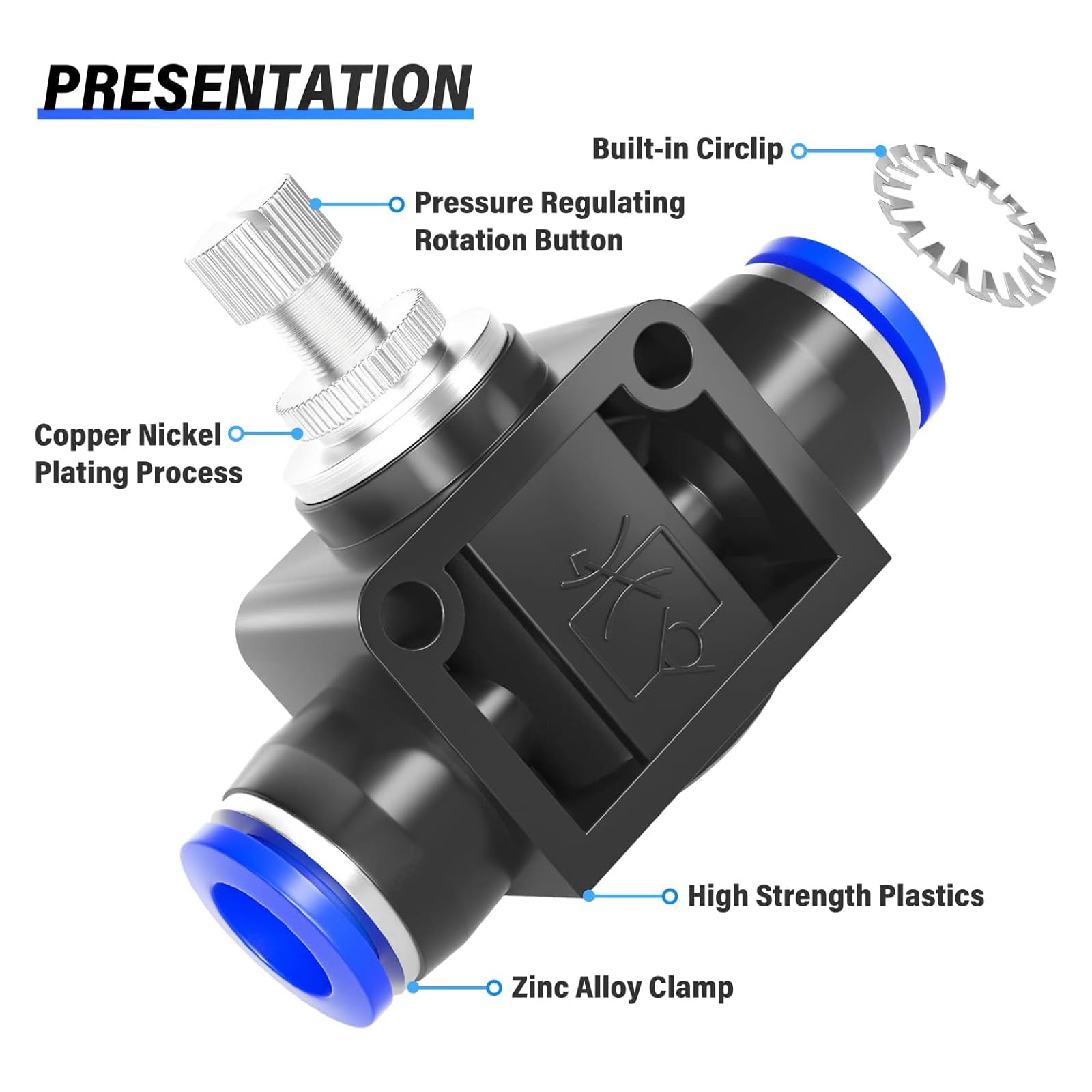 Snapklik.com : TAILONZ PNEUMATIC Air Flow Control Valve