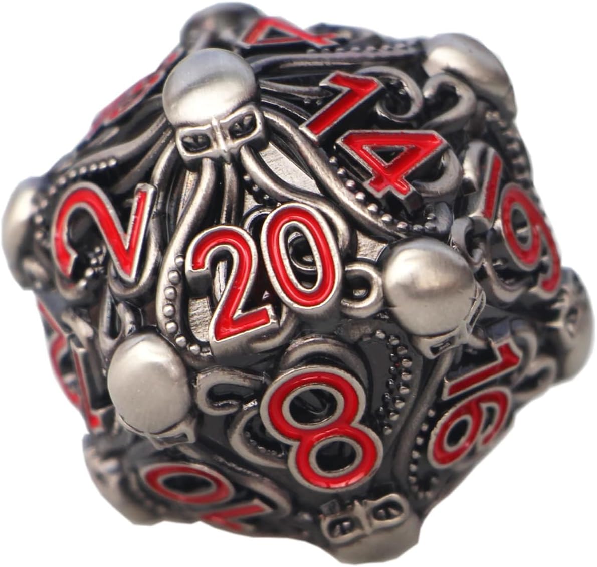 Amazon.com: Heavy 20 Sided Metal D20 Dice for Dungeons and Dragons ...