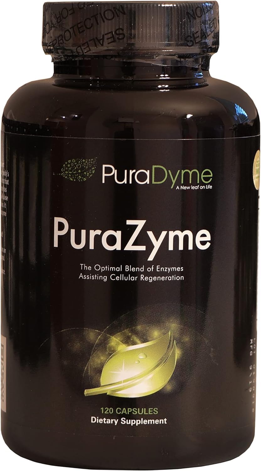 Amazon.com: PuraDyme PuraZyme Blend of Digestive Enzymes by Lou Corona ...