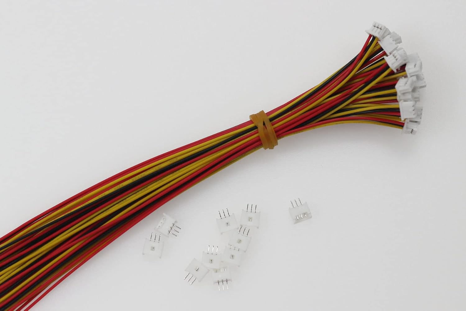 HSF-20 Sets 28 Awg Jst Mx 1.25Mm 3 Pin Single Header Male Connector ...