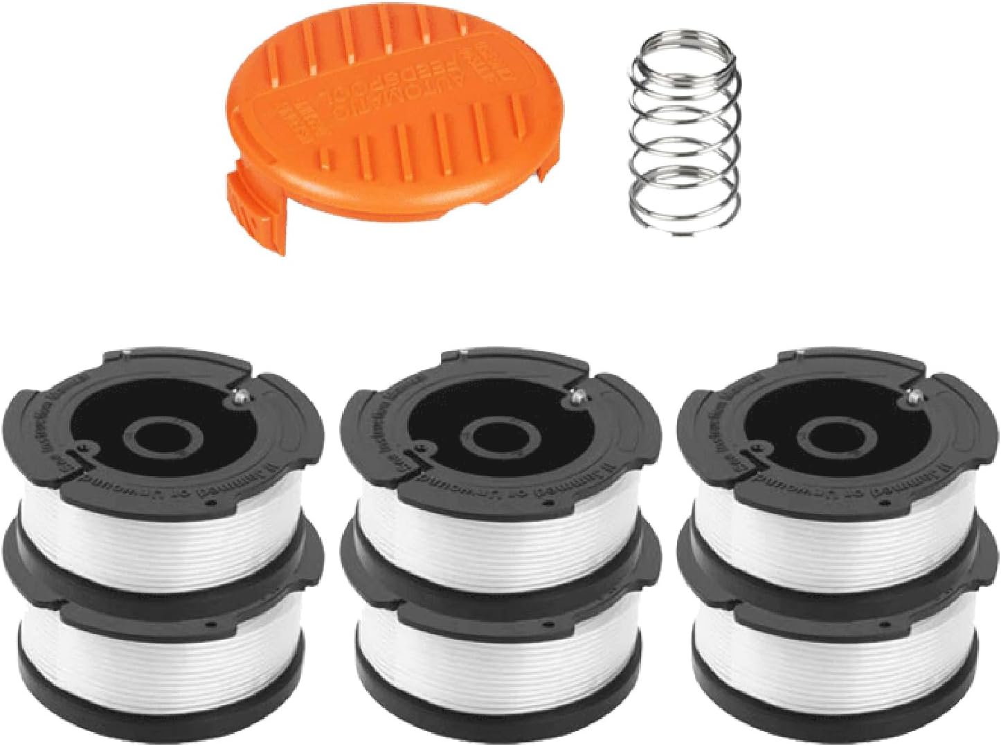 6 Pack Grass Trimmer Spool Replacement for Parkside Cordless GL280 ...