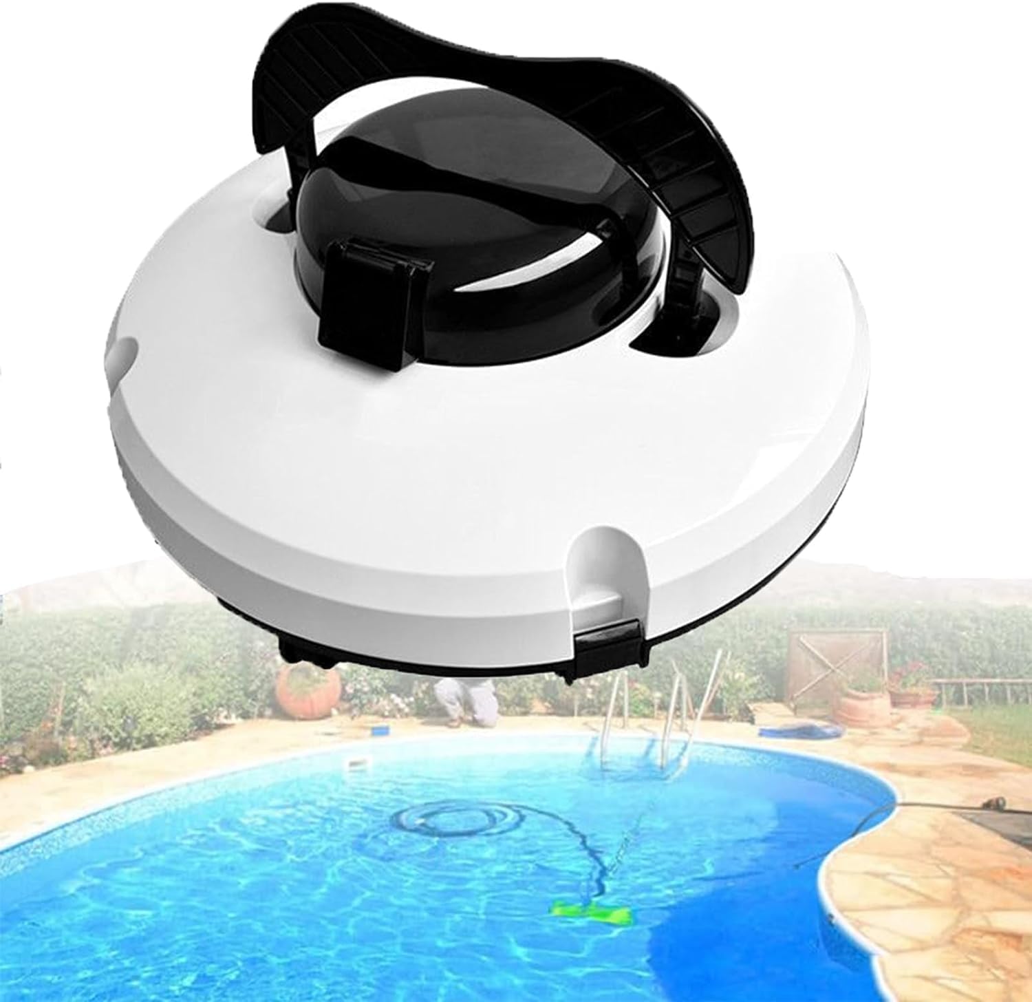 Amazon.com : Automatic Robotic Pool Cleaner, Cordless Robotic Pool ...
