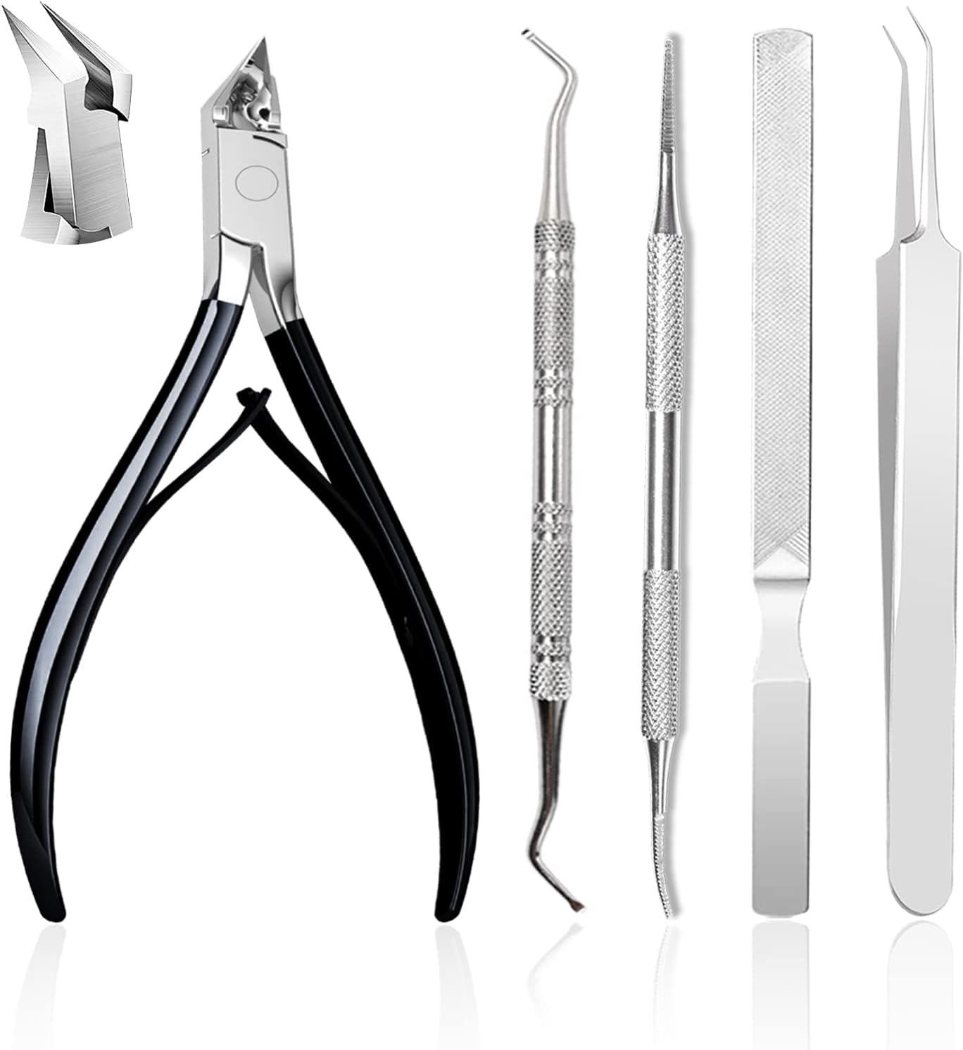 Amazon.com: Ingrown Toenail Clipeprs, Toenail Clipper Straight Blade ...