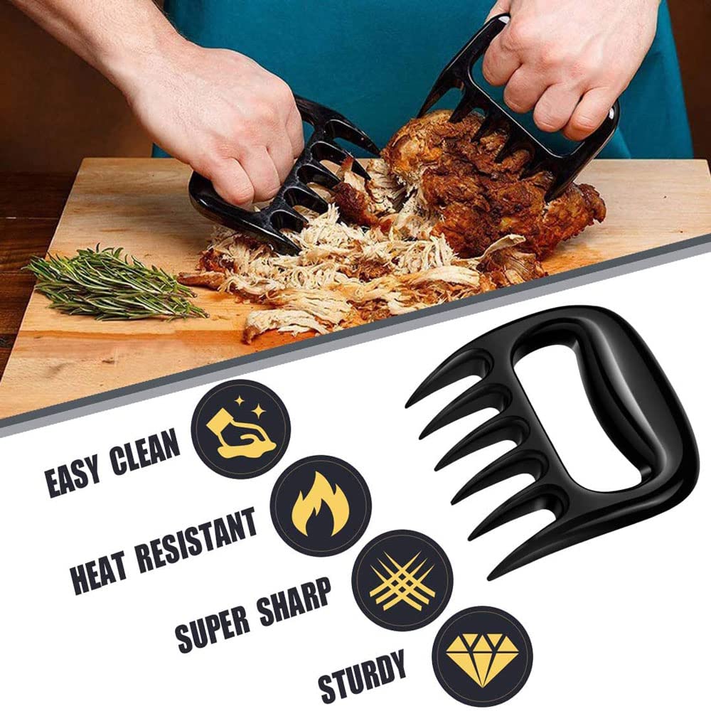 Snapklik.com : Meat Claws, Meat Divider Meat Shredder For BBQ ...