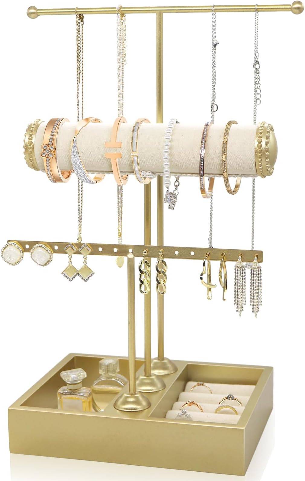 Amazon.com: susswiff Jewelry Holder Organizer Stand - Adjustable Tall ...