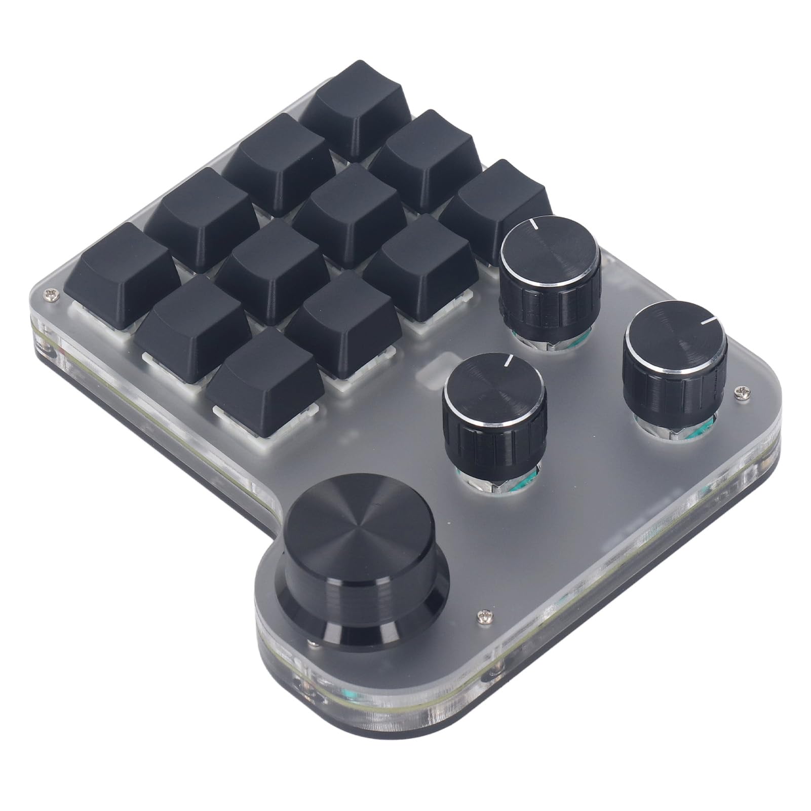 Snapklik.com : Mini Macro Mechanical Gaming Keyboard 12 Keys 4 Knobs ...