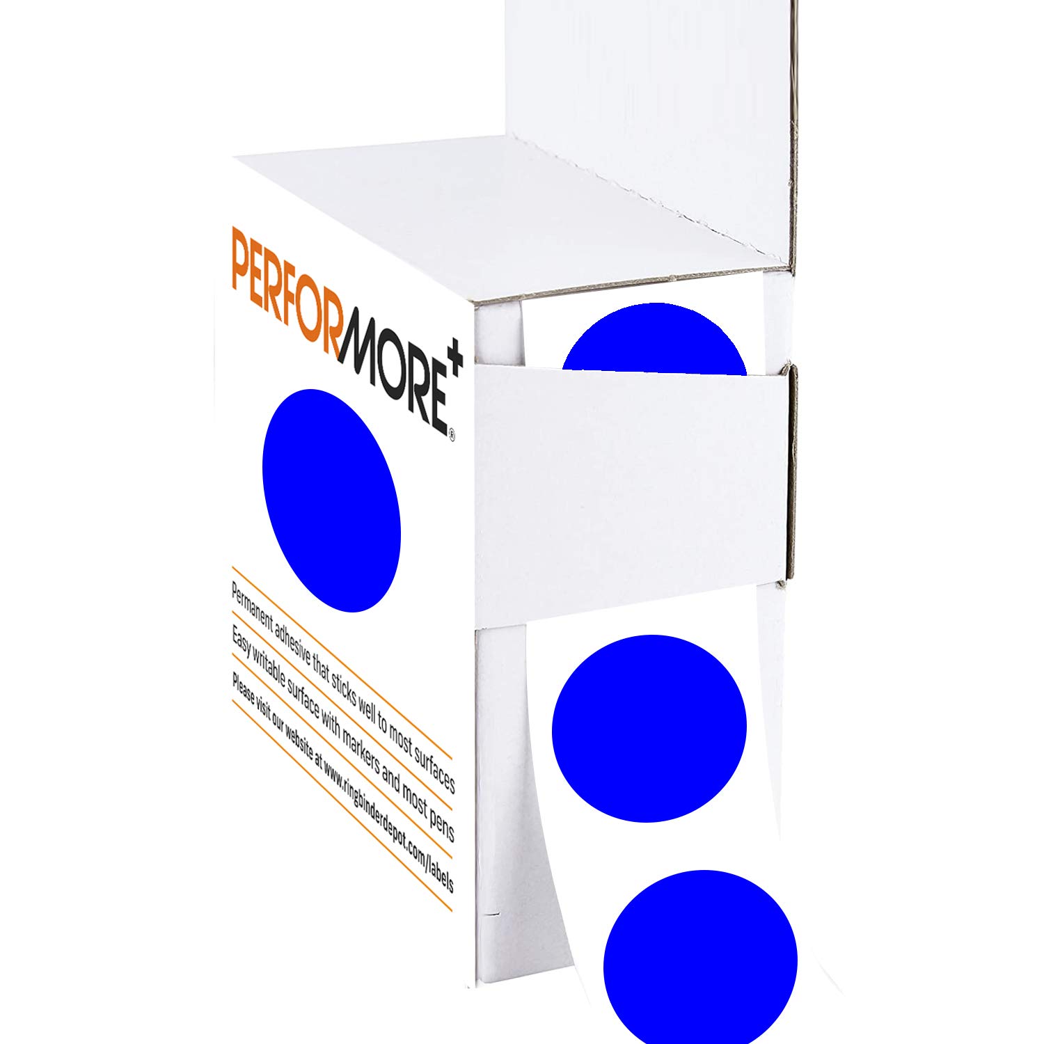 Amazon.com : PERFORMORE 1 Inch Dot Matte Color Code Labels for Color ...