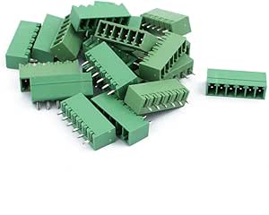 Amazon.com: Aexit 20 unids AC300V conectores de fibra óptica 8A 2EDGV 0 ...