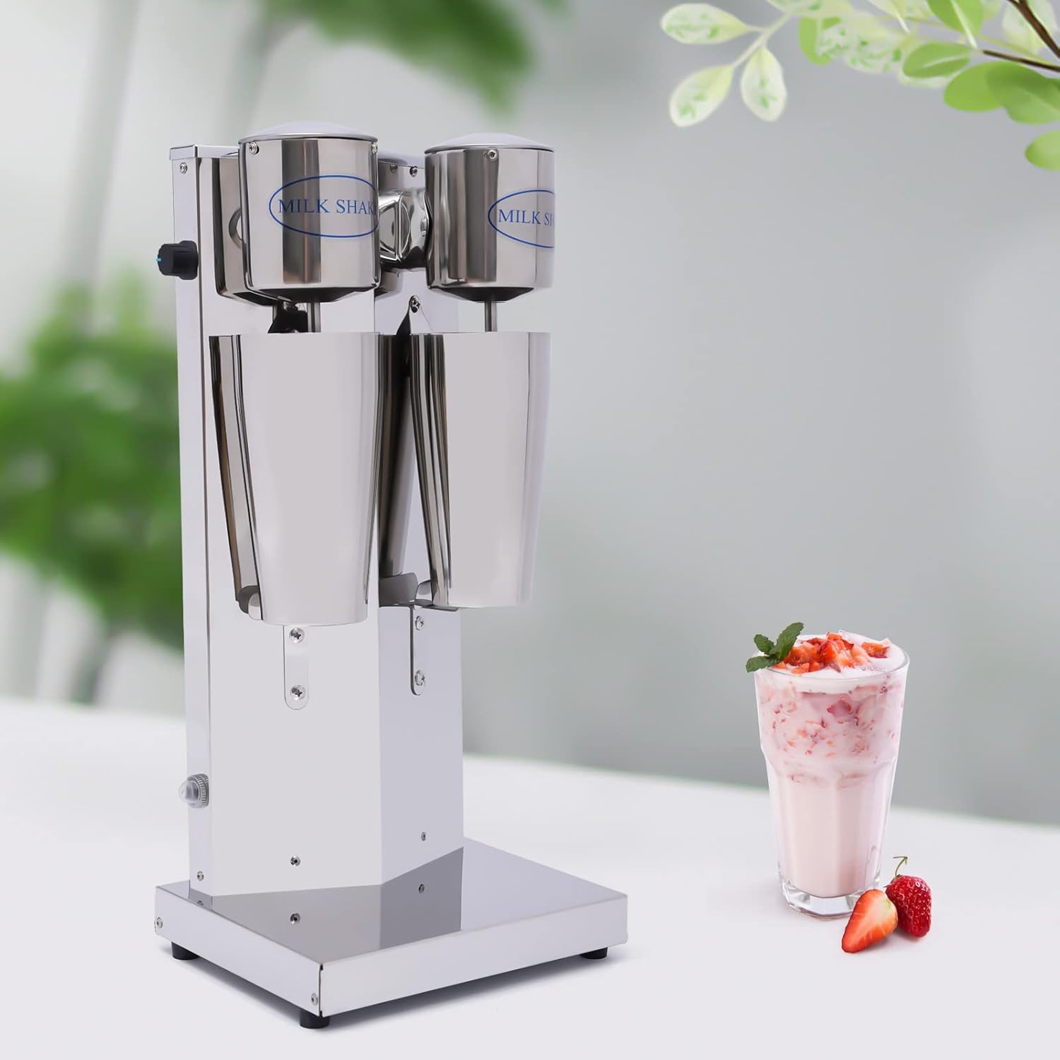 Amazon.com: 800ML Milkshake Machine Electric Milk Shakers 180W ...