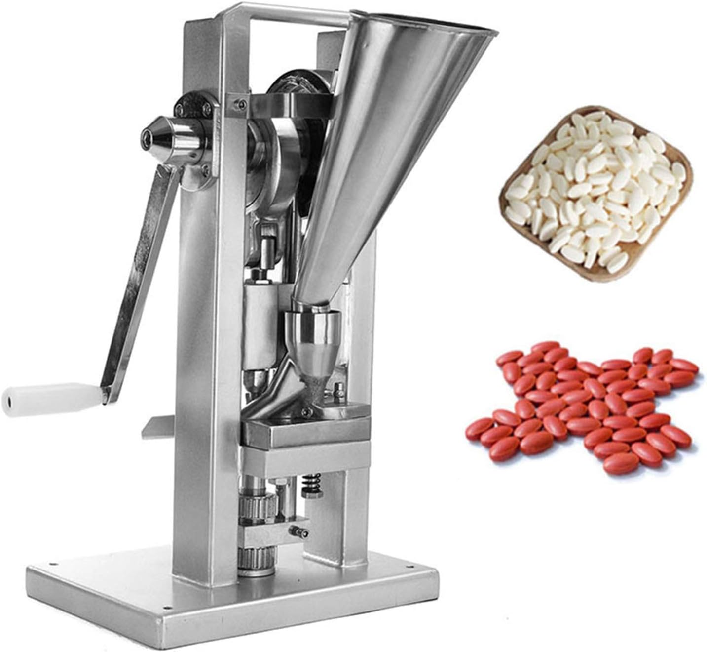 Manual Single Punch Tablet Press, Pill Press Machine, Pill Making,Hand ...