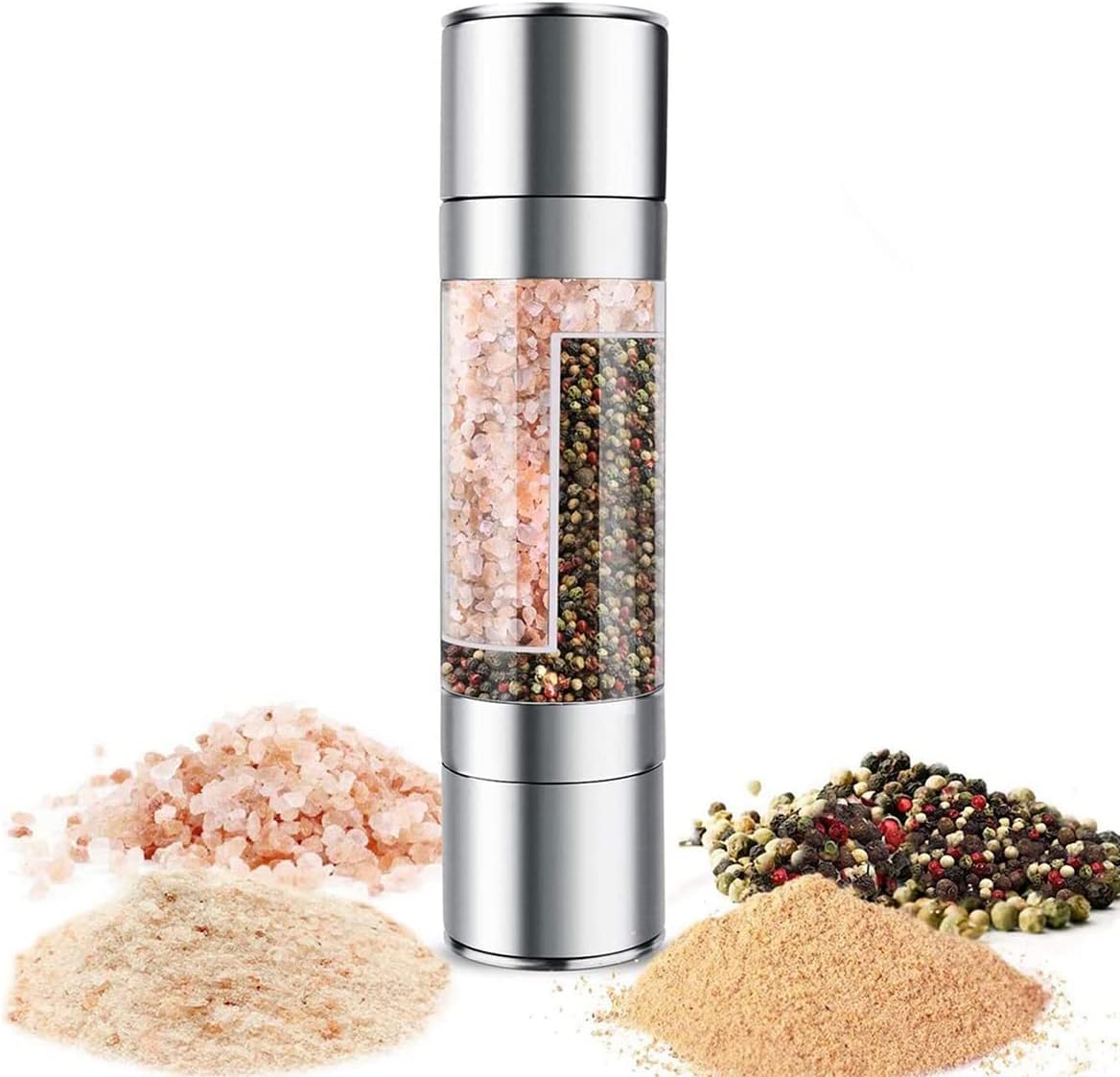 Amazon.com: Cole & Mason Lincoln Duo Salt and Pepper Grinder Combo ...