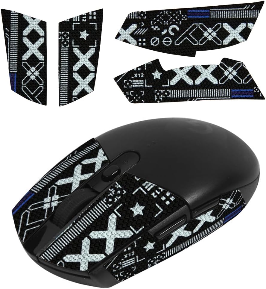 Mouse Grip Tape for Lo gitech G102/G304 Gaming Mouse Skin, Pre-Cutted ...