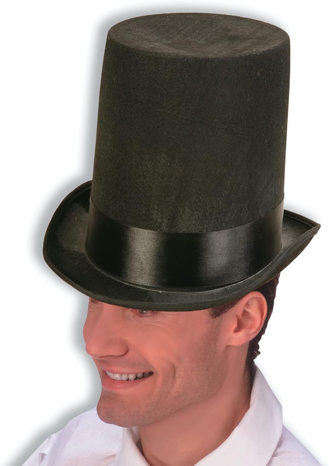 Amazon.com: Rubies Forum Adult Lincoln Stove Pipe Hat, Black : Clothing ...