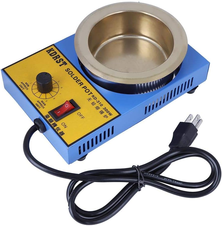 Hilitand 100mm Solder Pot Soldering Desoldering Bath Plate 800g ...