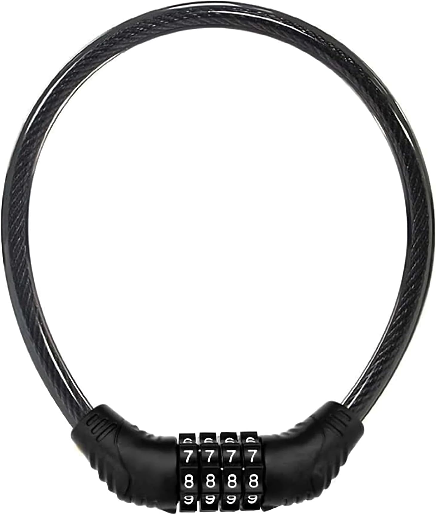 AUTOGUYS CL-2 Heavy Duty Cable Lock Anti Theft Lock for Multipurpose ...