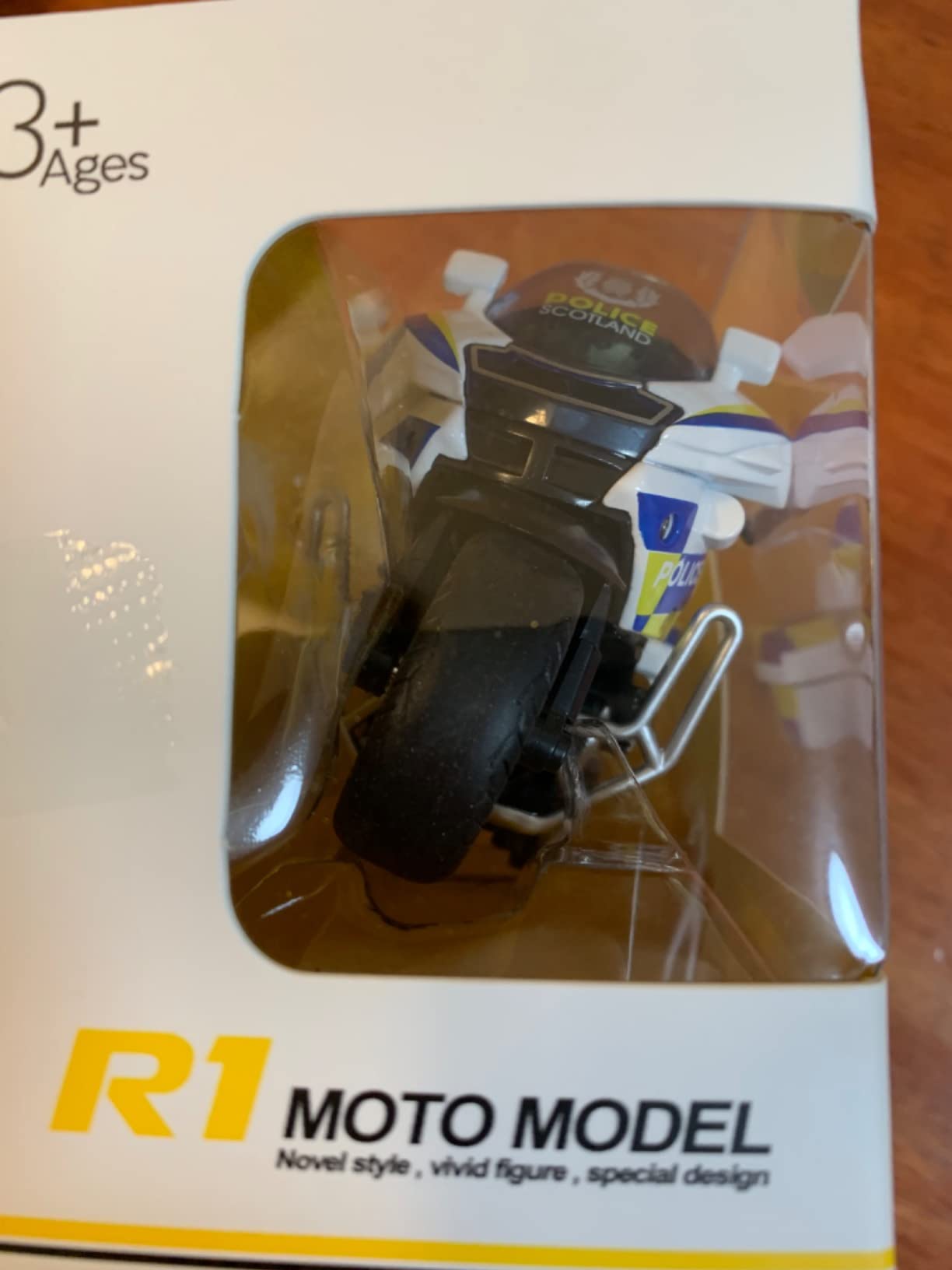 Amazon.com: Die Cast Toy Motorcycle Model - Pull Back Vehicles with ...