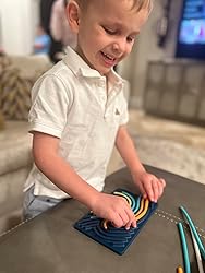 Amazon.com: Pushpeel Sensory Activity Board: Silicone Fidget Toy for ...