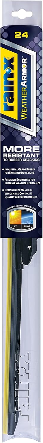 Amazon.com: Rain-X 830224 WeatherArmor Beam Wiper Blades, 24 Inch ...