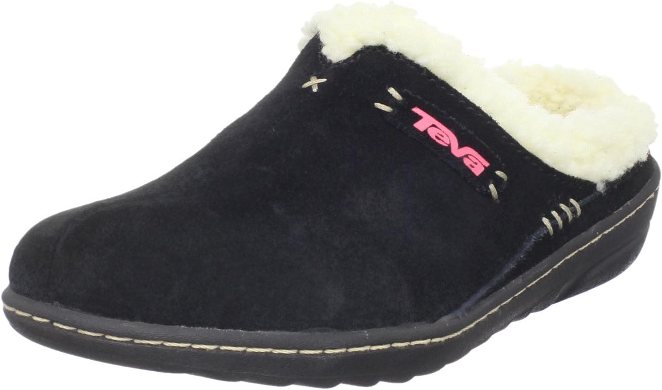 Amazon.com | Teva Kiru Mule 2 Fleece Lined Mule (Toddler/Little Kid/Big ...