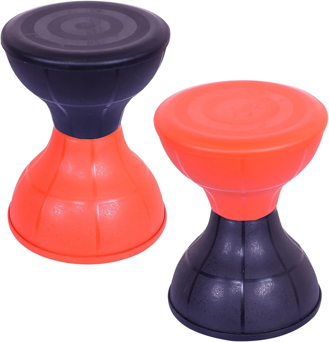 Kuber Industries Damroo Style Both Sided Plastic Sitting Stool for ...