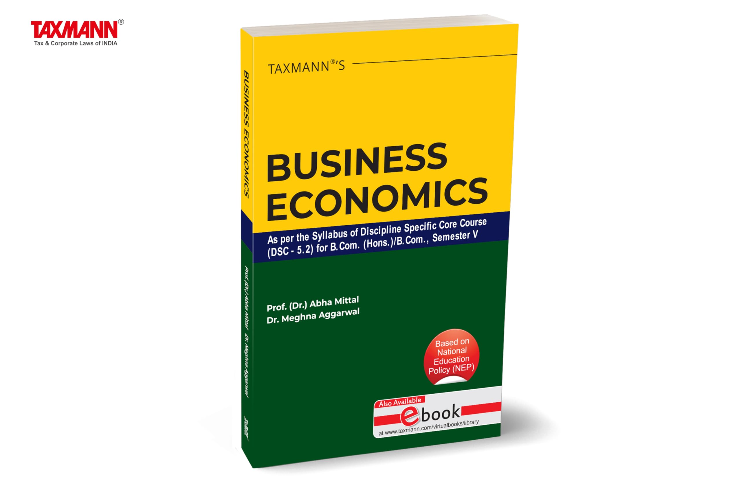 Buy Taxmann's Business Economics (UGCF | NEP) – Comprehensive text ...