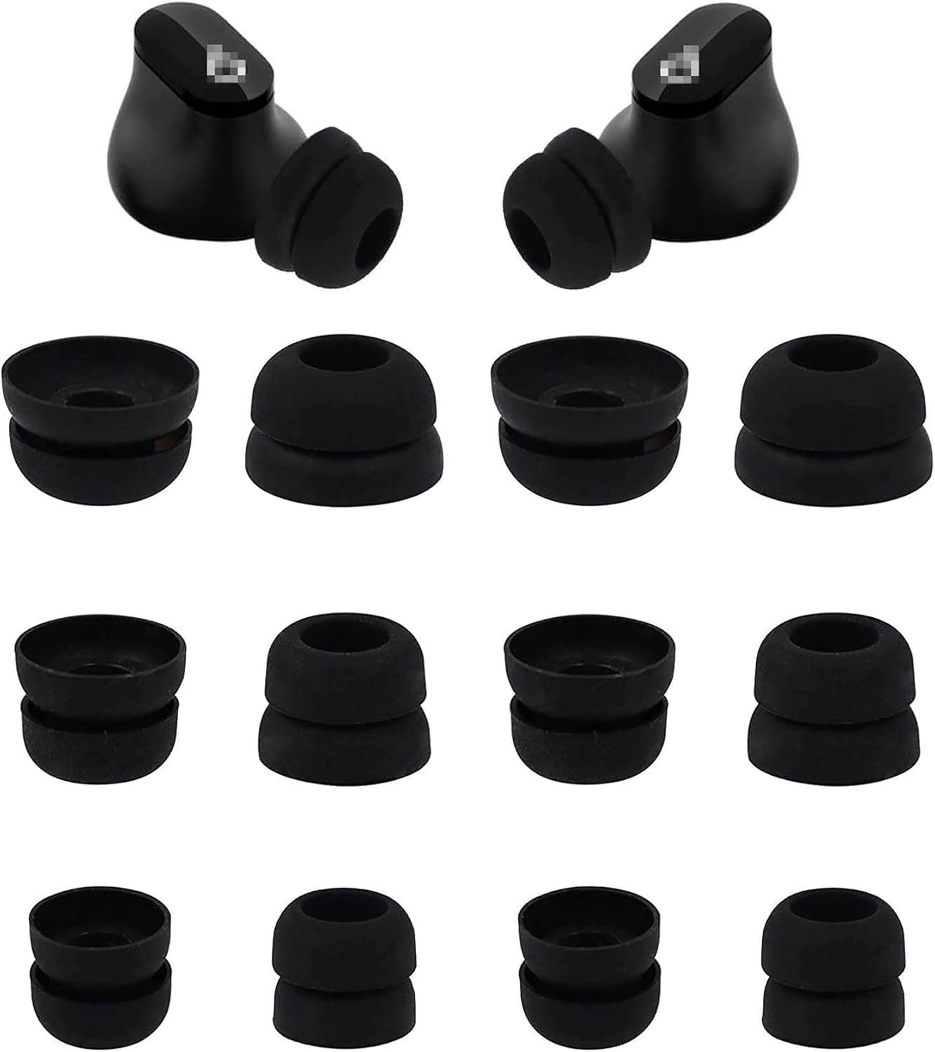 Amazon.com: ALXCD Double Flange Eartips Compatible with Beats Studio ...