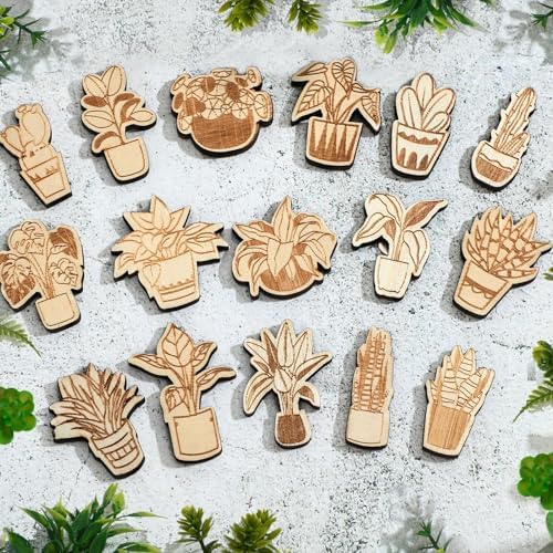 Amazon.com: Huray Rayho Plant Fridge Magnets Cute Monstera Leaf House ...