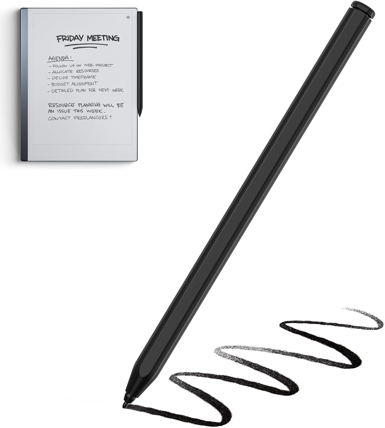 Stylus Pen for Remarkable 2 Pen, EMR Pen with Eraser, 4096 Pressure ...