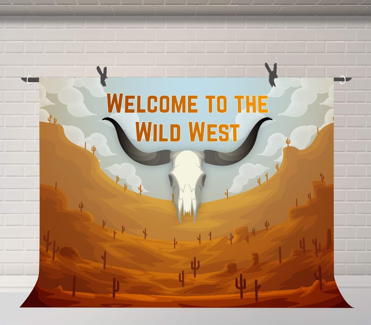 Amazon.com : FUERMOR 7x5ft Wild West Background Welcome to The Wild ...
