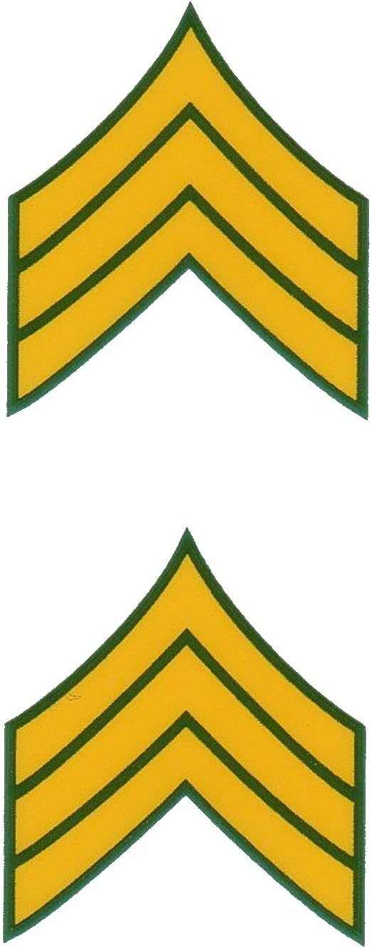Amazon.com: JS Artworks United States Army Sergeant SGT E-5 Rank ...